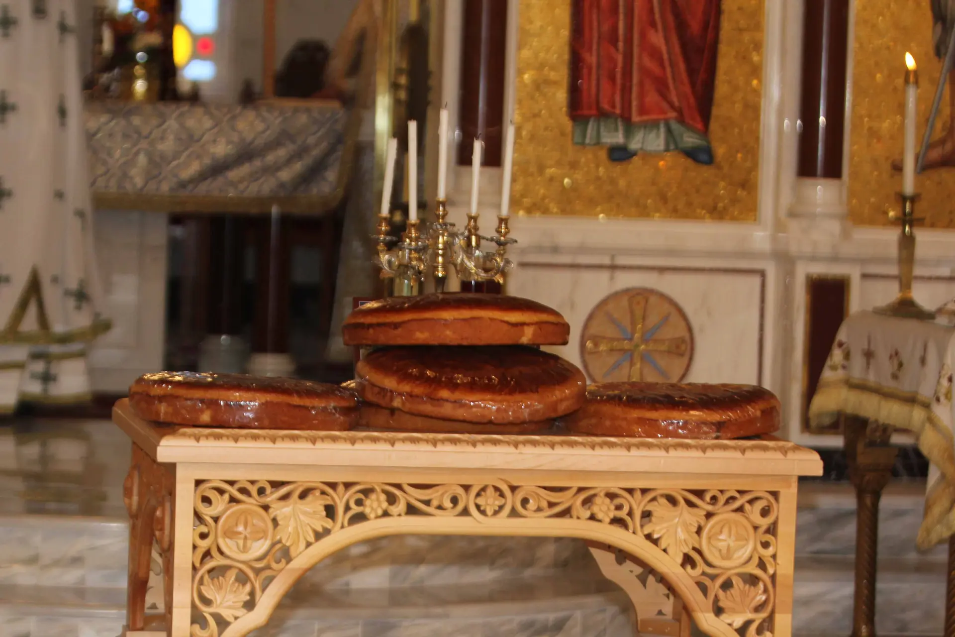Artoklasia – Blessing of the 5 Loaves – Holy Trinity Greek Orthodox Church